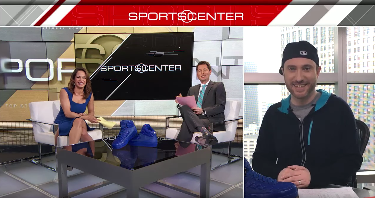Josh Luber Talks Playoff Sneakers on ESPN's SportsCenter - StockX News