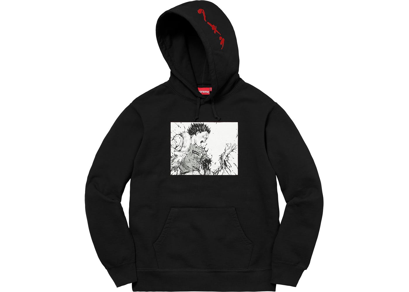 Black Supreme AKIRA Arm Hoodie - StockX News