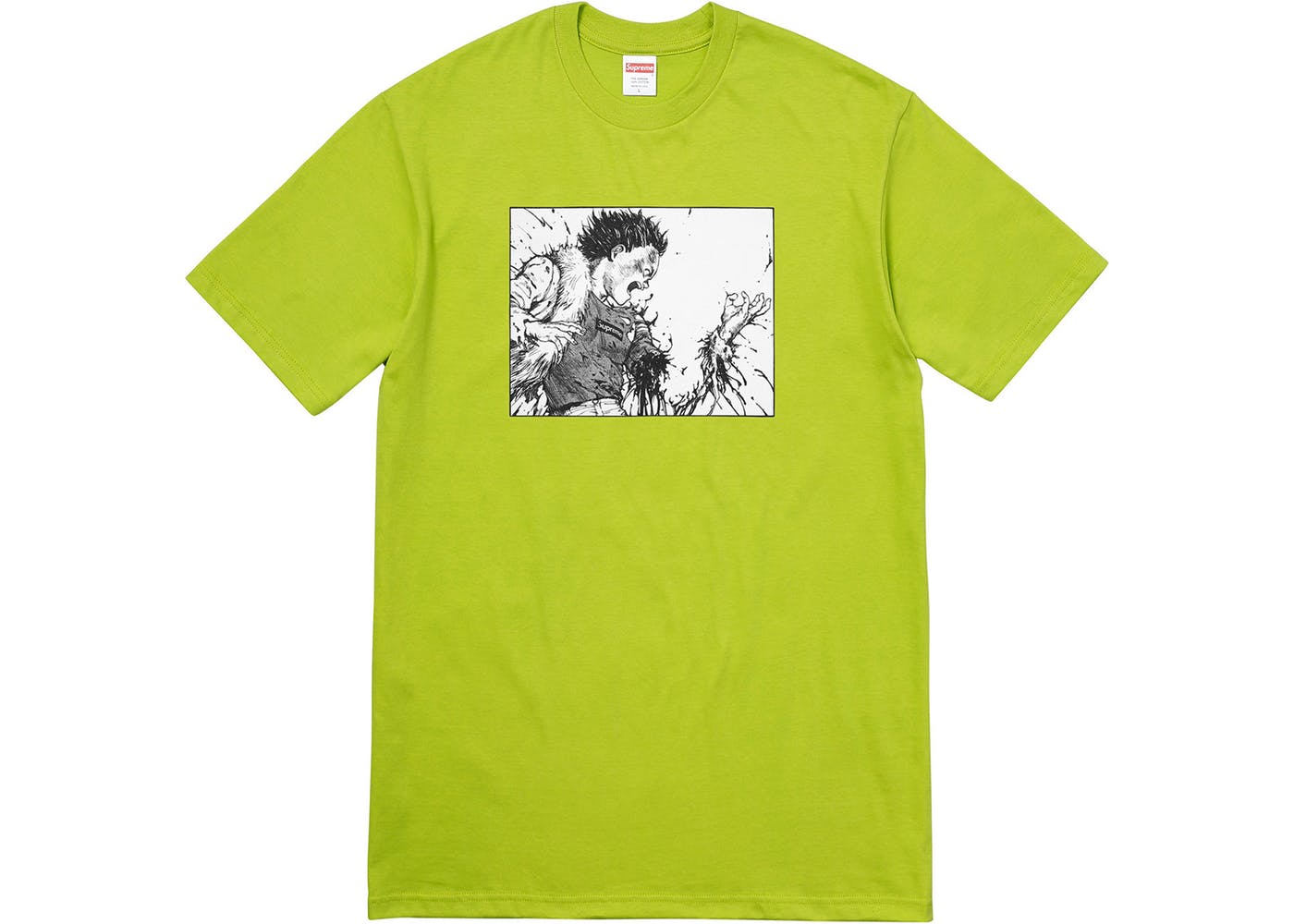 Lime Supreme AKIRA Arm Tee - StockX News