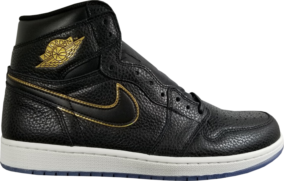 Air Jordan 1 LA Black Gold - StockX News