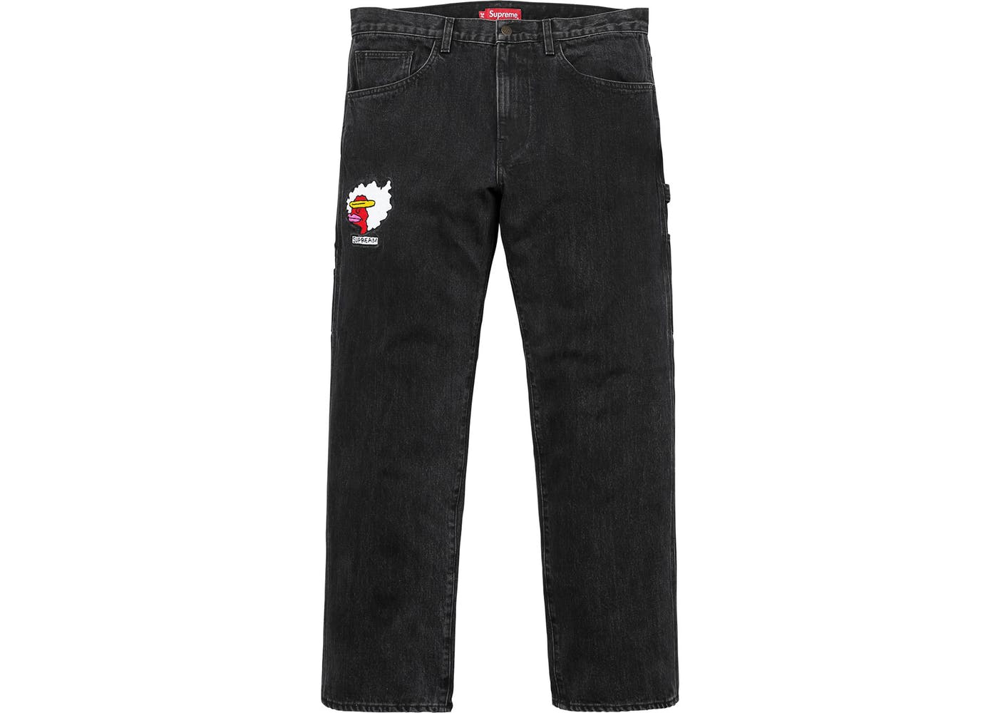 Supreme Gonz Ramm Washed Denim Painter Pant Black - StockX News