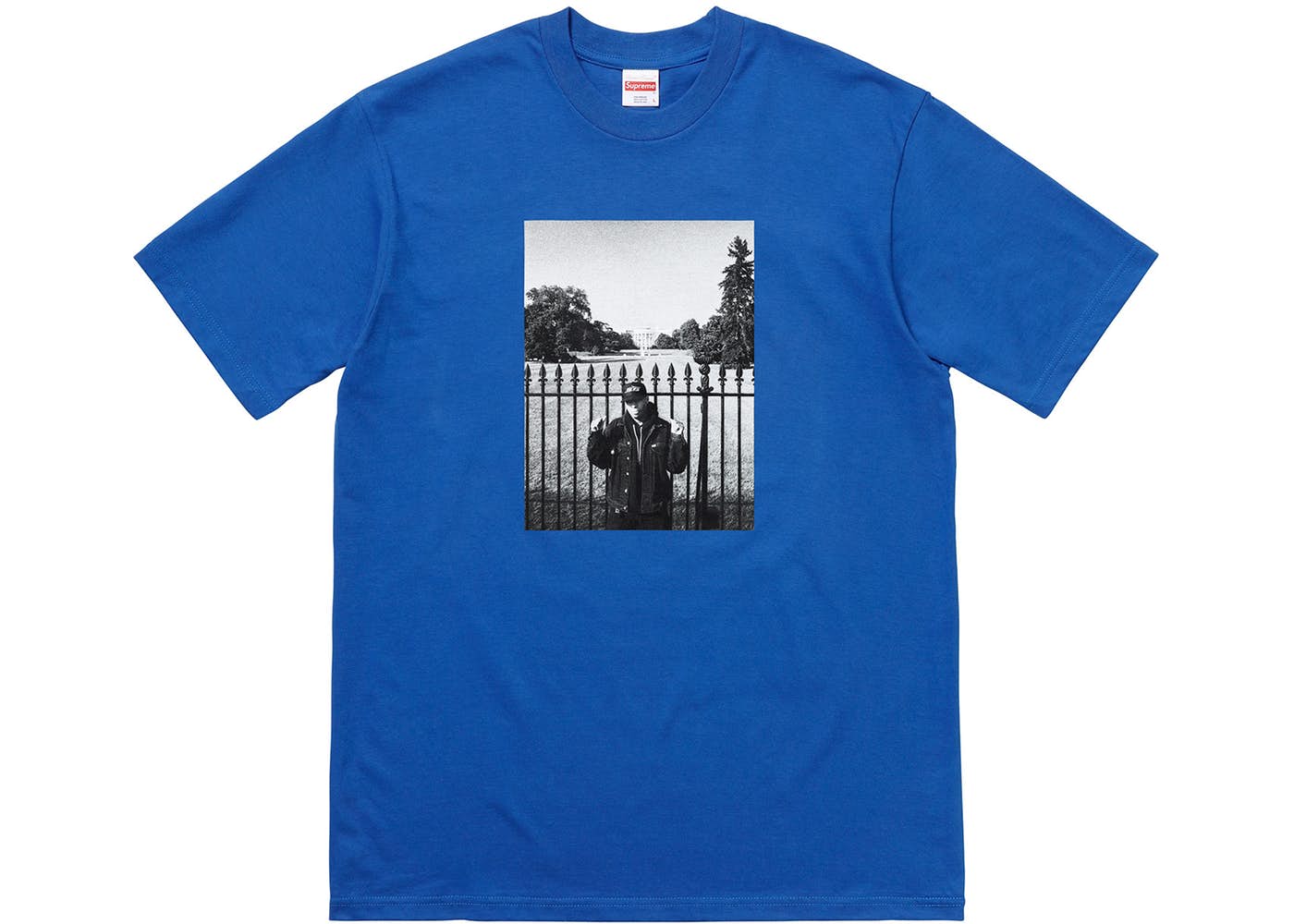 Supreme UNDERCOVER/Public Enemy White House Tee Royal