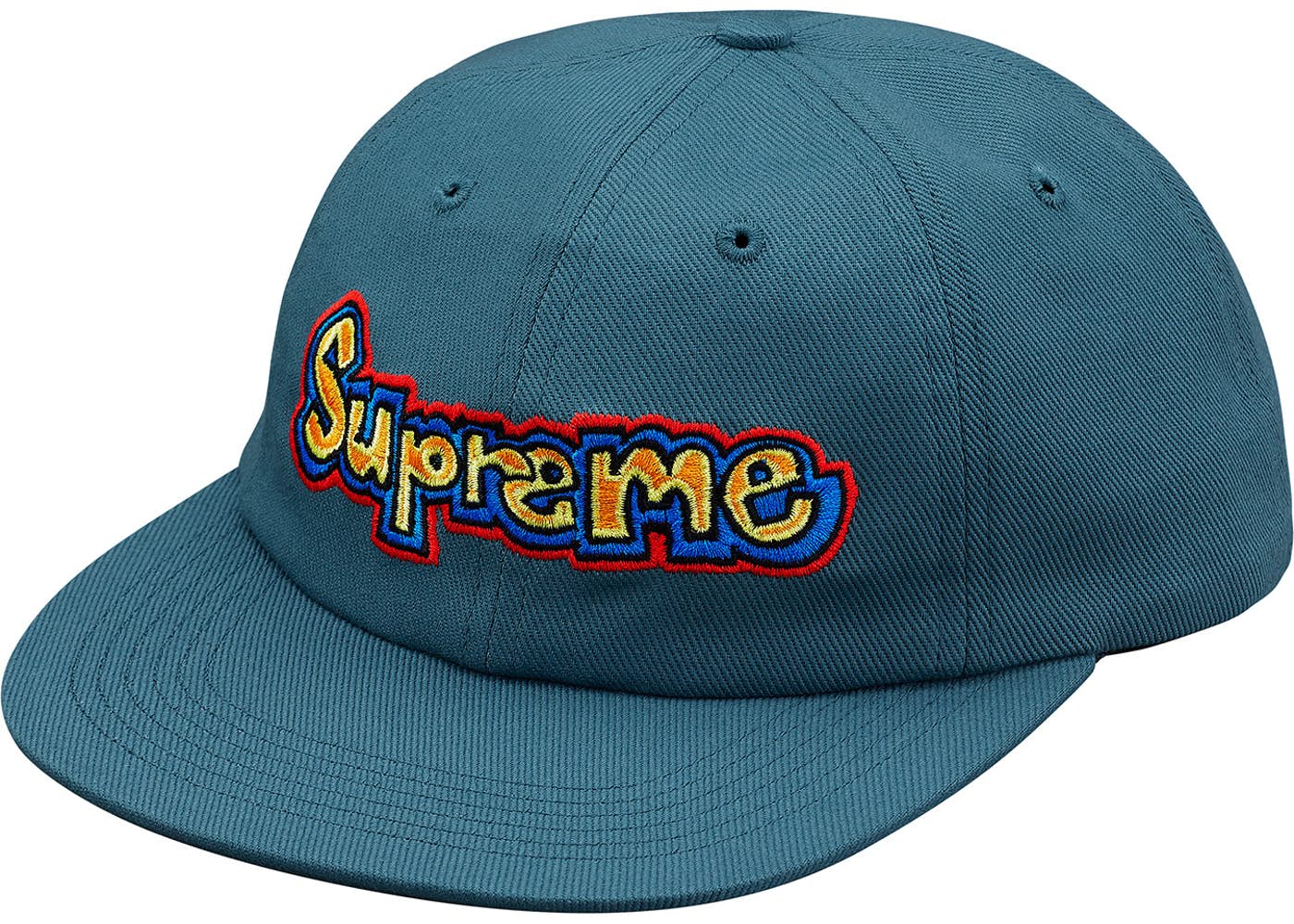 Supreme Gonz Logo 6-Panel Slate Spring/Summer 2018