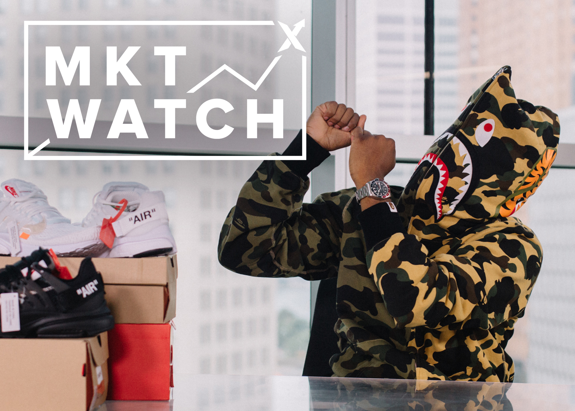 StockX MKT Watch: No-Show Prestos, 3 Stripes & BAPE Go Camo, and Trae ...