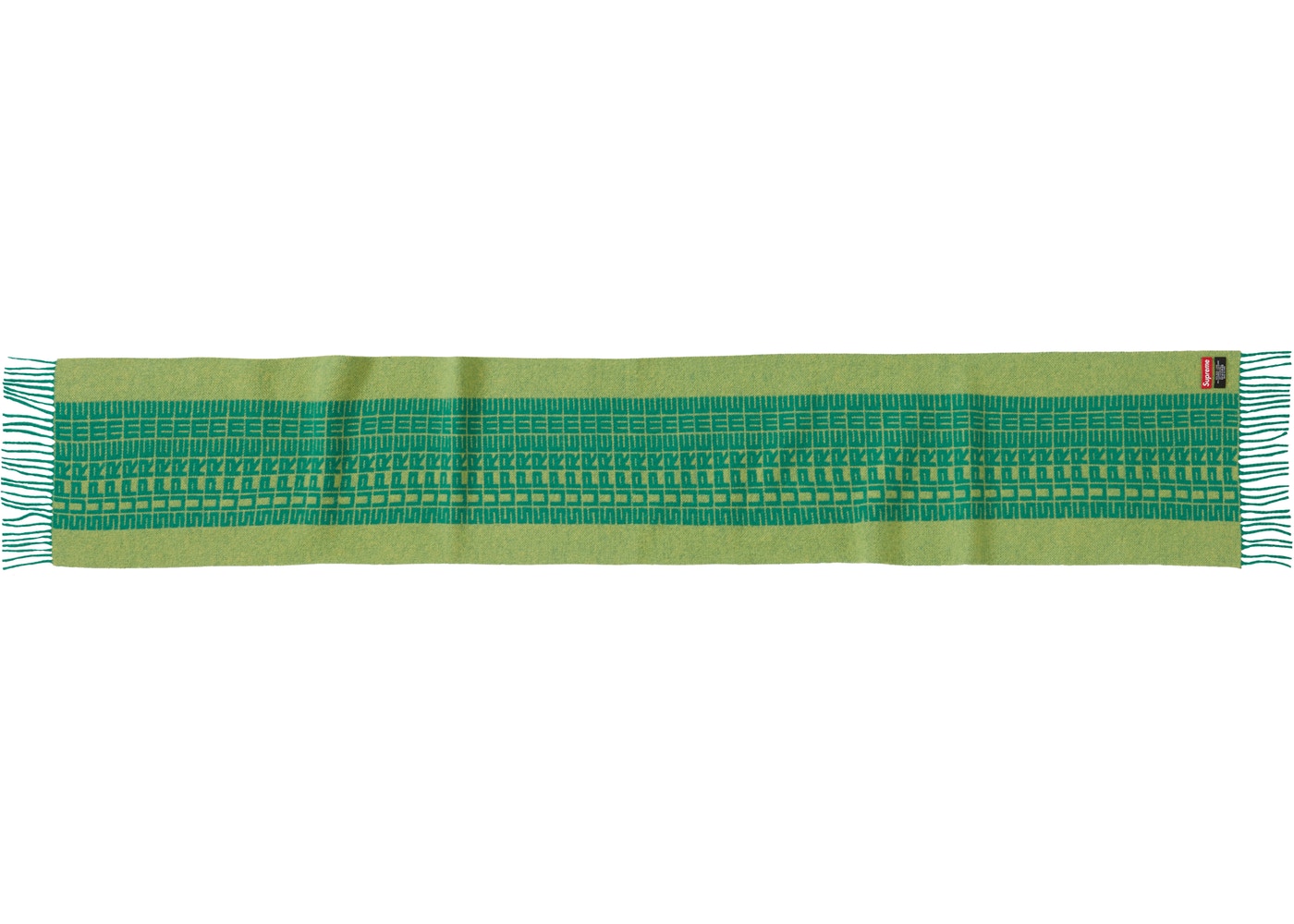 Supreme Logo Repeat Scarf Yellow - StockX News