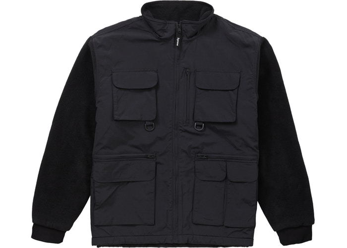 Supreme Upland Fleece Jacket Black Fall/Winter 2019