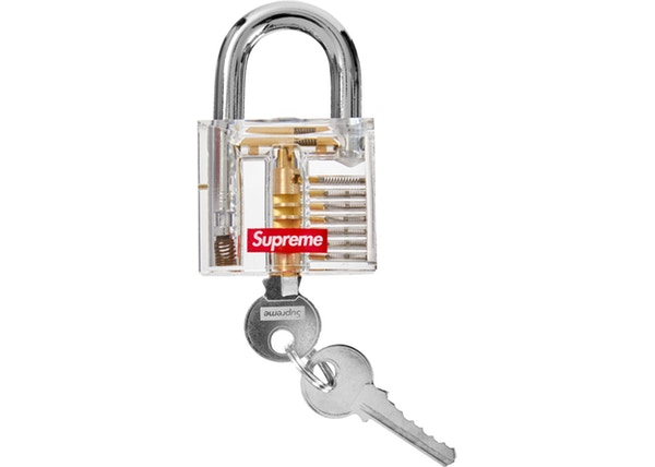 Supreme Transparent Lock Clear - StockX News
